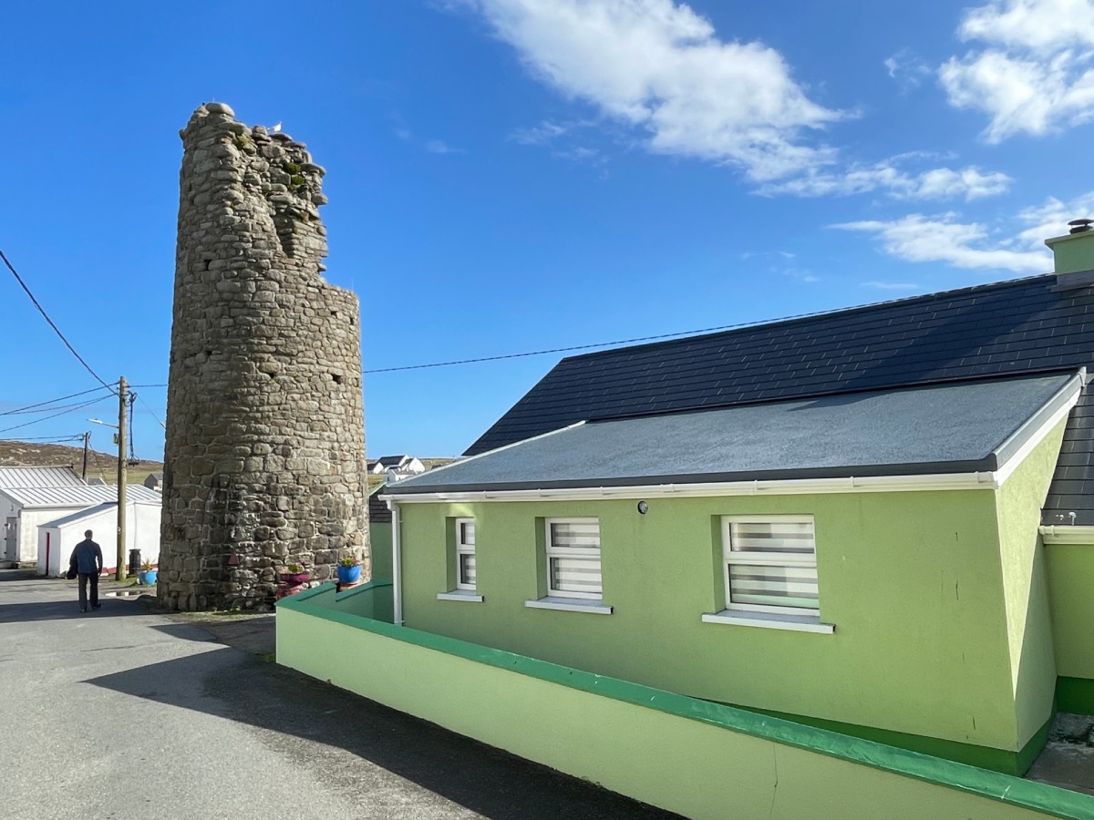 Round Tower at Tory Island, Co. Donegal - IrishHistory.com