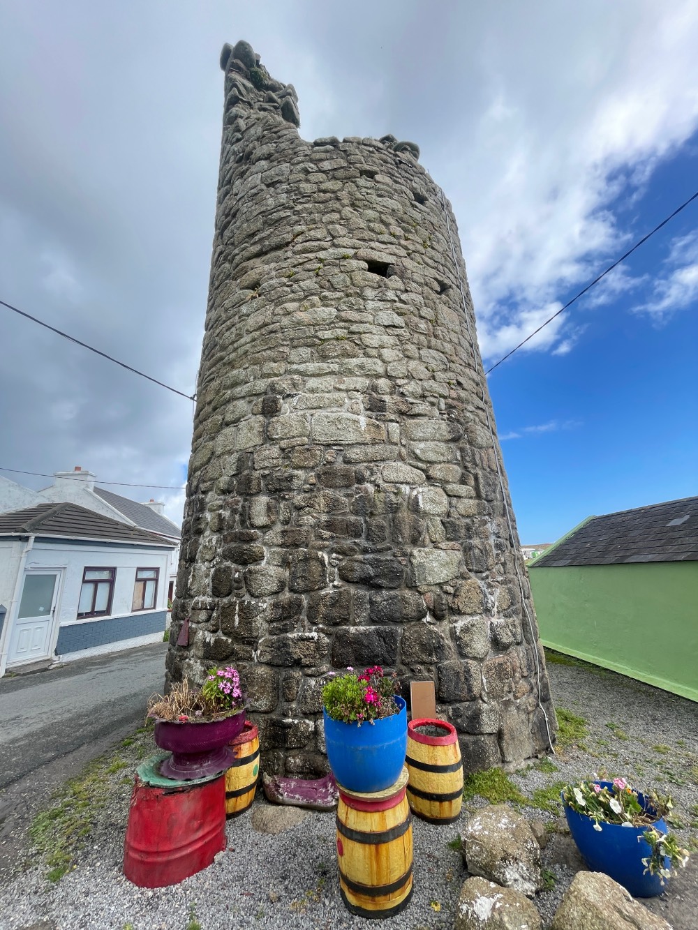 Round Tower at Tory Island, Co. Donegal - IrishHistory.com