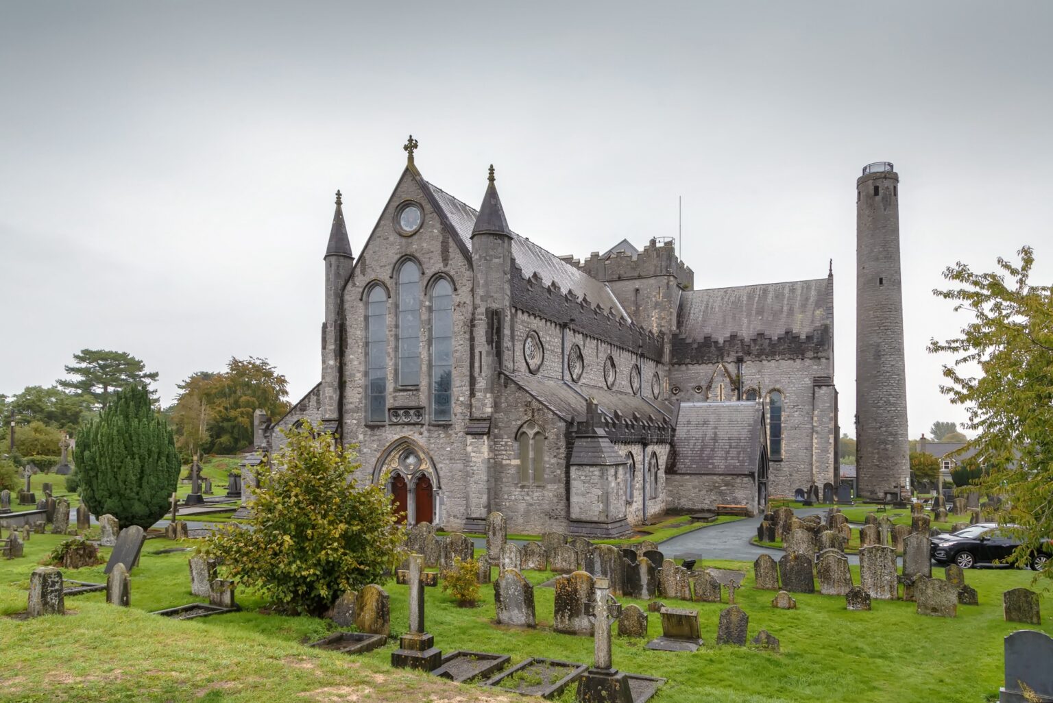 Stone sculpture (present location), Gardens, Co. Kilkenny ...